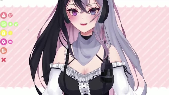 Design and rig live2d vtuber model, 2d vtuber, 2d anime vtuber ...