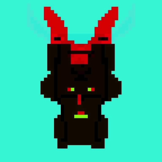 Creat a professional crypto punk pixel art animation by Mirmhamza | Fiverr