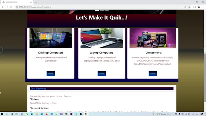 Create you a responsive front end website design by Dassa20 | Fiverr Create you a responsive front end website design by Dassa20 | Fiverr