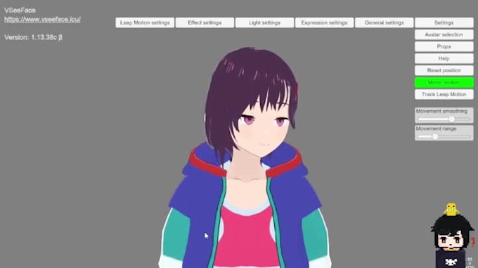 Create 3d vroid avatar for vtuber by Shina777 | Fiverr