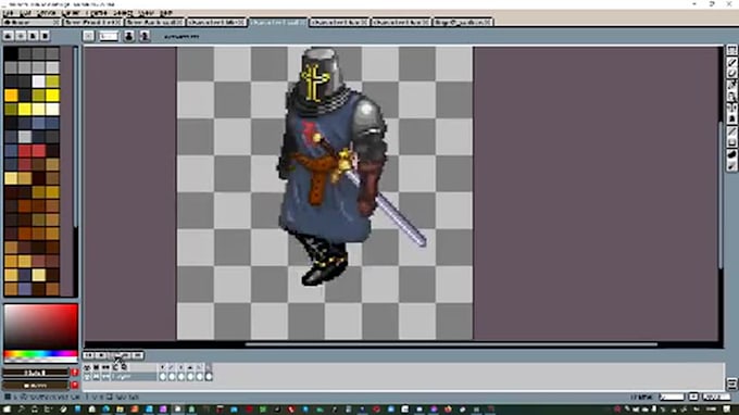 Draw pixel game art, pixel art pixel character, pixel background 2d ...