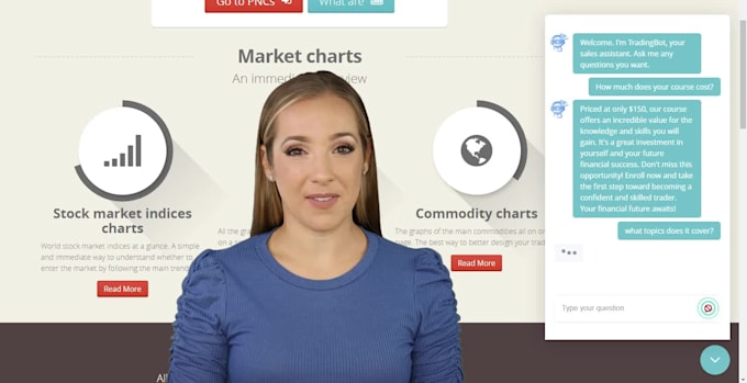 Create a ai chatbot for your website, shopify, wordpress with your pdf csv by Sigillo01 | Fiverr