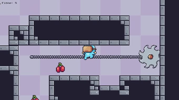 Make a pixel designed 2d platform game with unity by Imthebug | Fiverr