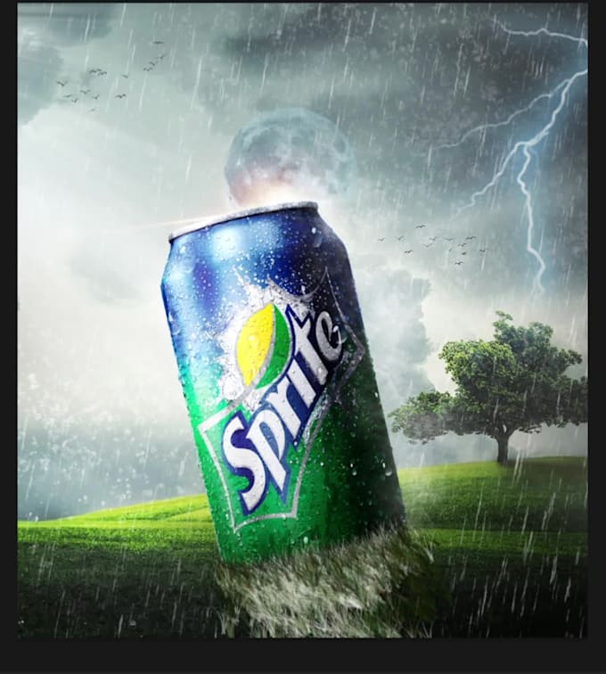 Design a product manipulation poster by Golden_designz | Fiverr