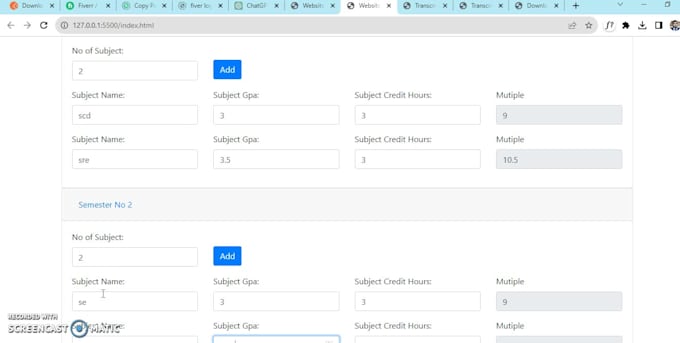 Do front end web development by Hamza_qadeer123 | Fiverr