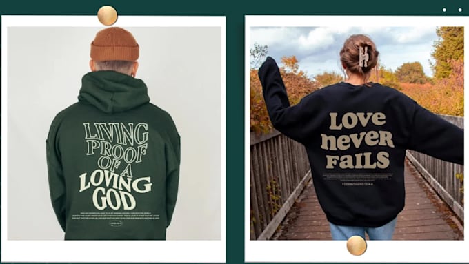 Create custom and urban christian typography t shirt design by ...