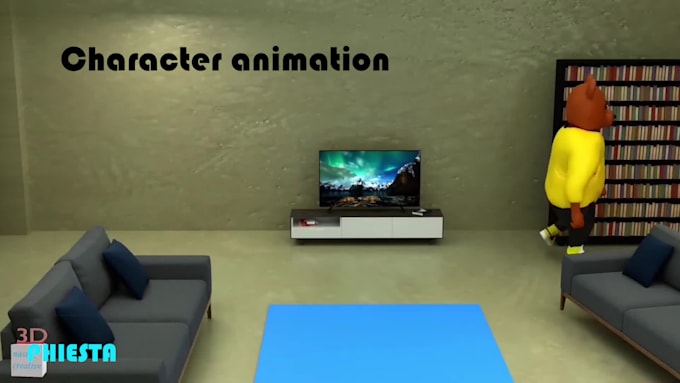 Create 3d character animation in blender by Mrphiesta | Fiverr