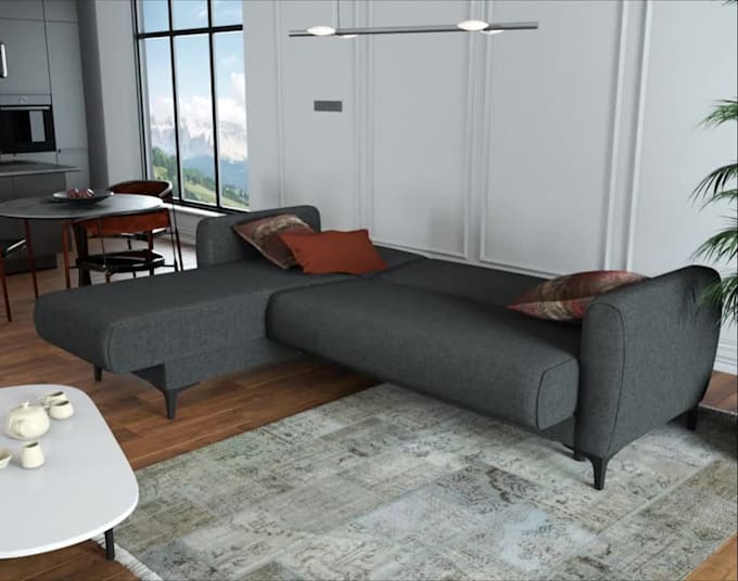 Make immersive furniture animation photorealistic 3d furniture ...