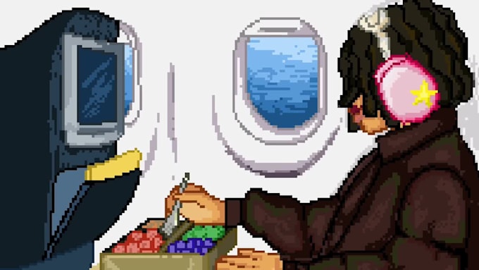 Create a pixel style 2d intro animation for your brand or channel by ...