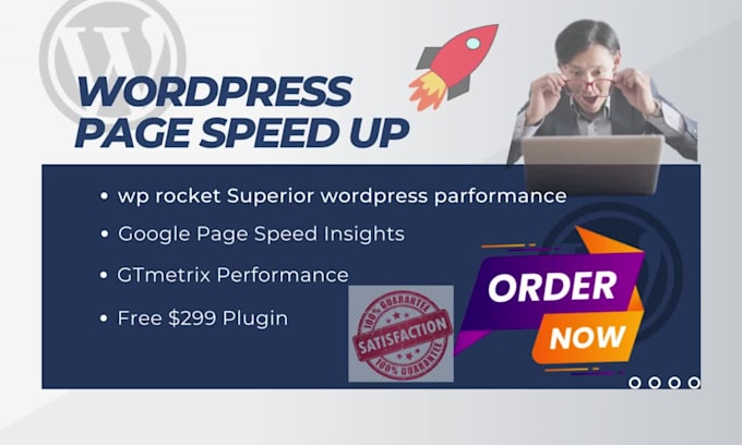 Do wordpress speed optimization with wp rocket by Expartmasud | Fiverr