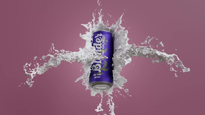 Do 3d beverage animation 3d can ad animation 3d bottle drink animation ...
