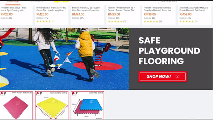 Design professional lazada, shopee and tiktok storefronts by ...