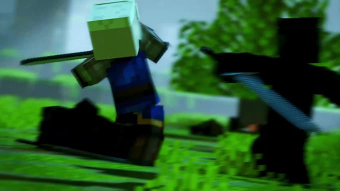 Do professional level minecraft animation by Woodplankmc | Fiverr