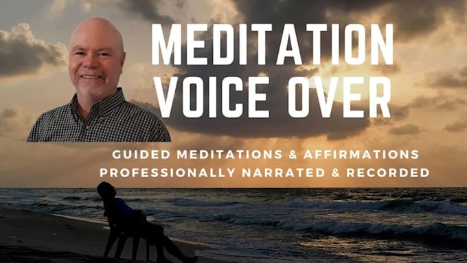 Professionally record a calm, relaxing guided meditation voice over by ...