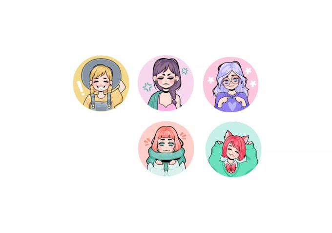 Animate your 2d avatar to gif by Takamifriday29 | Fiverr