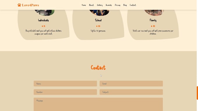 Build a responsive website using html css react by Florin_boboc92 | Fiverr
