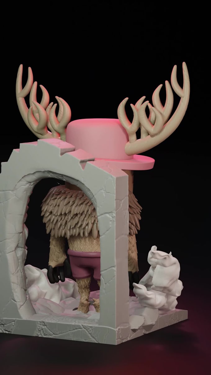 Create a custom funko pop style 3d model stl for printing by Edusozzi ...