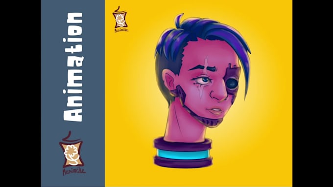 Draw and animate a cyclic 2d animation for you by Hotaru_u | Fiverr