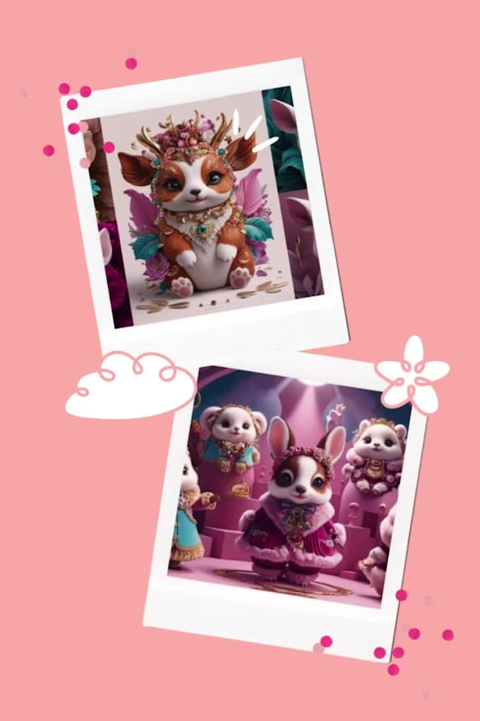 Make animal cute digital art and illustrations by Dian_fera | Fiverr