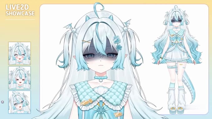 Design live 2d vtuber model, live 2d rigging, vtuber model, vtuber commission by Kelmane_craft ...