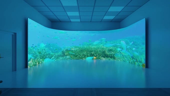 Create a 3d render and animation of your led screen by Thatsheady | Fiverr