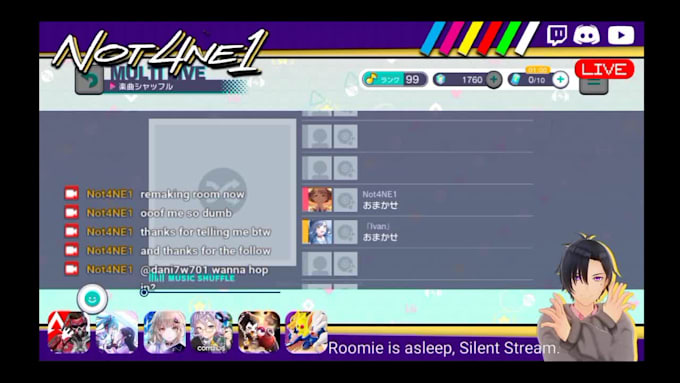 Design a stream overlay for your mobile streams on turnip by Not4ne1 ...