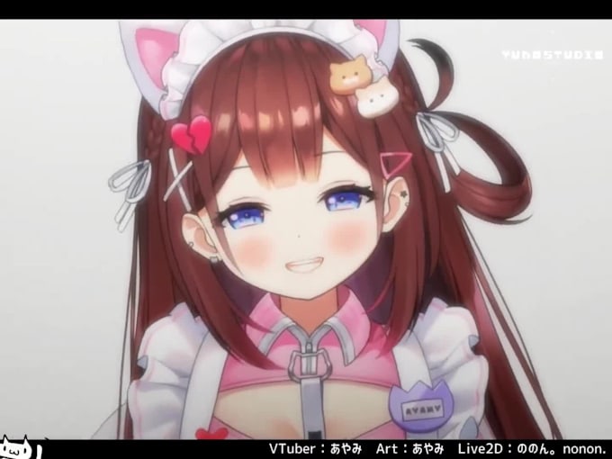 Design and rig pro vtuber character in live2d, for vtuber model and mmd ...