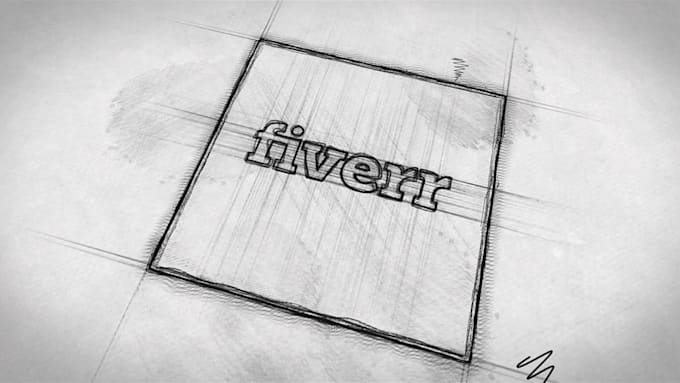Make a sketch logo animation introduction by Alasweety | Fiverr