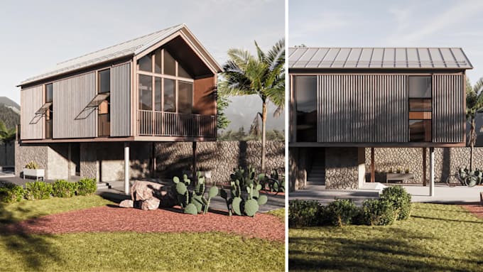 Produce professional 3d architectural renderings with high realism by ...