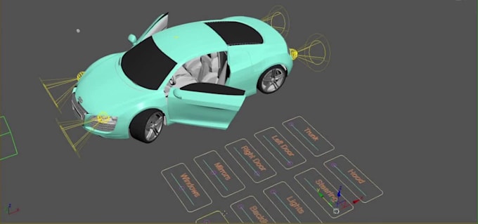 Rig your 3d car model in blender for game engines or animation by ...