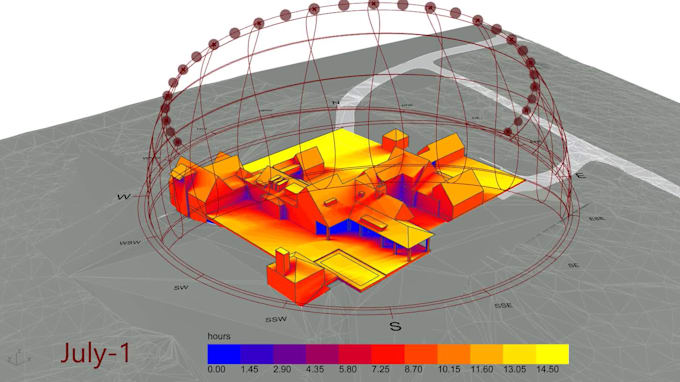 Create solar analysis and shadow studies by Kjlhufs | Fiverr