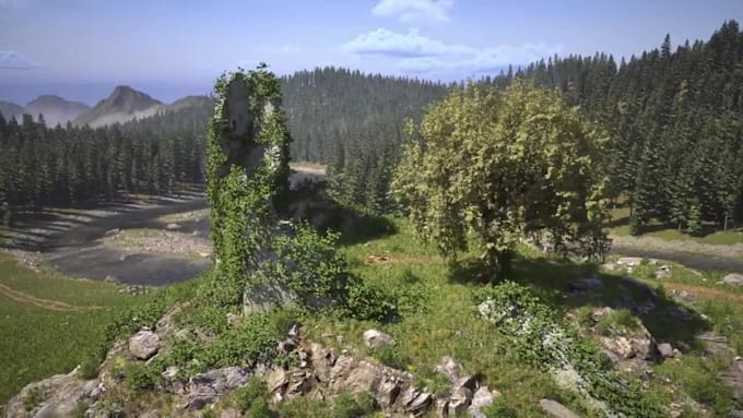 Create 3d landscape and game environment for unreal or unity by ...