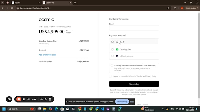 Integrate stripe payment system to your website by Ahmedrazauc11 | Fiverr