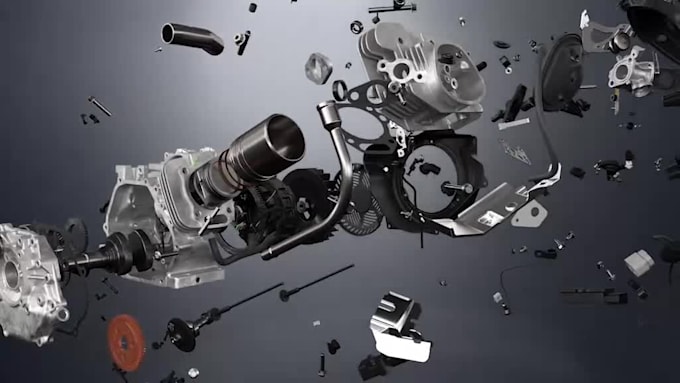 Create 3d product assembly and exploded view animation, cgi product ...