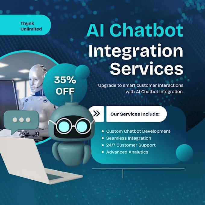 Create a personalized ai chatbot using open ai and chat gpt by Alishbamajeed28 | Fiverr