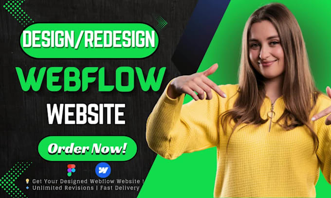 Redesign, copy, clone, edit to develop speed webflow website, figma to webflow by Web_tech_fix ...