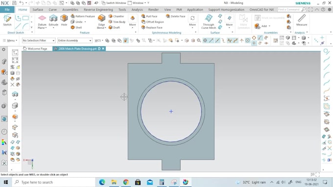 Design 2d and 3d models using nx unigraphics and solidworks by Devcad | Fiverr