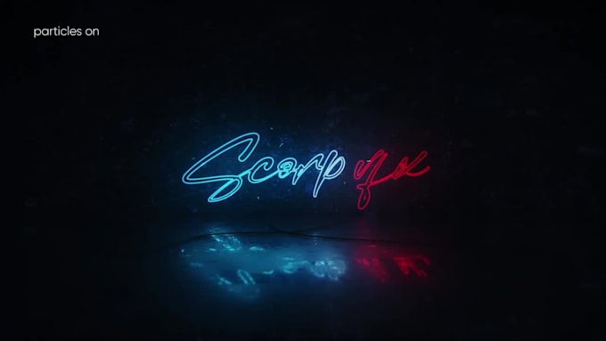 Make neon glowing logo animation lighting intro, youtube by ...