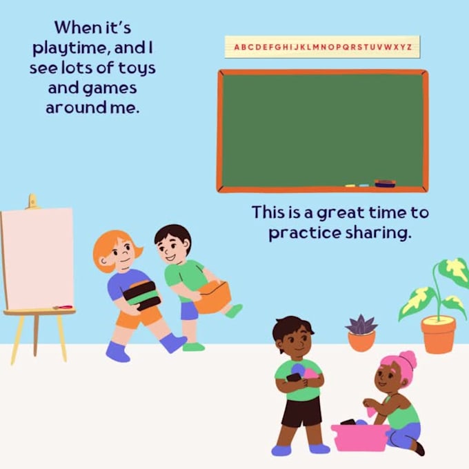 Create a simple childrens book with a lesson of your choice by ...