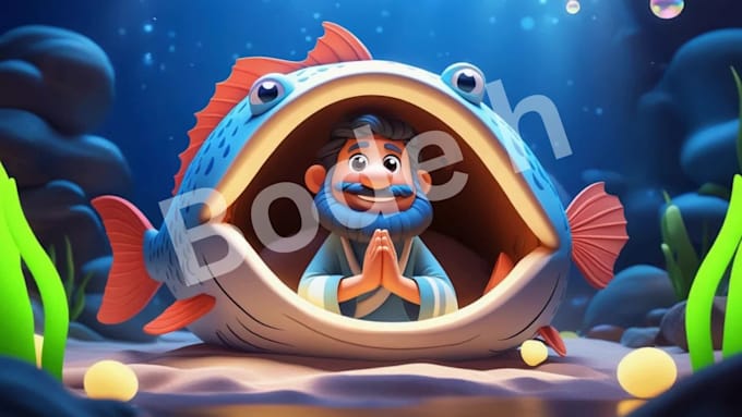 Do ai kids bible story animation 3d sunday school bible story cartoon ...