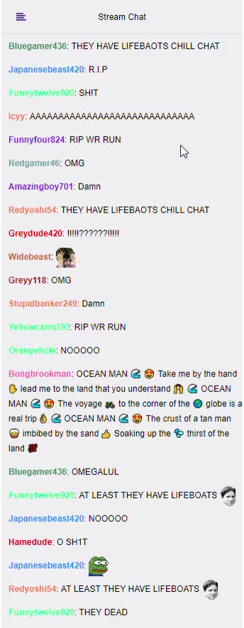 Create a realistic twitch chat generator using your own custom inputs by Edbrookman | Fiverr
