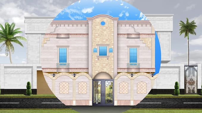 Create a realistic 2d visualization of an exterior by Zaher1987 | Fiverr