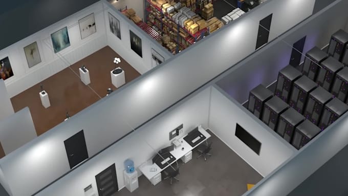 Create an assembly and installation 3d animation video by Galedri | Fiverr