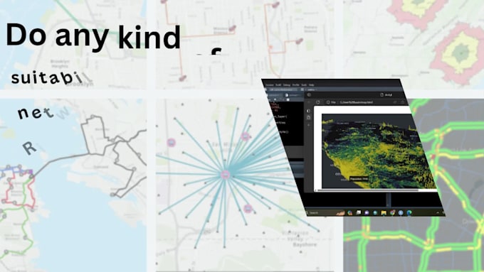 Create professional gis maps and perform spatial analysis by Sandunmap ...