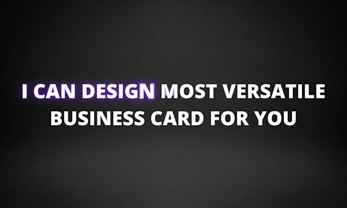 Design outstanding, versatile and elegant business ecards by Ffarwah ...