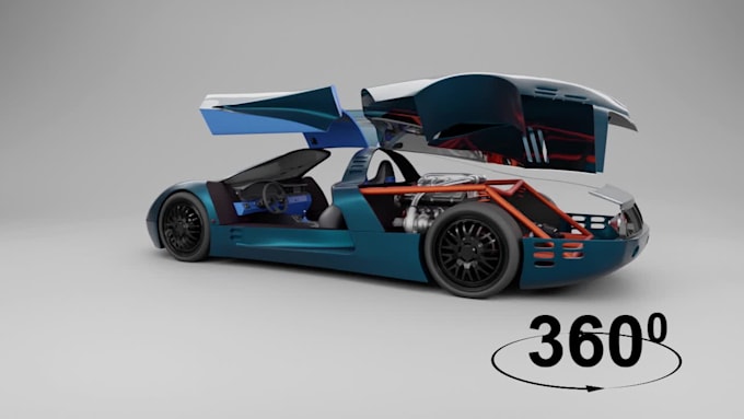 Creating 3d car models with sophisticated camera movements by Artamila ...