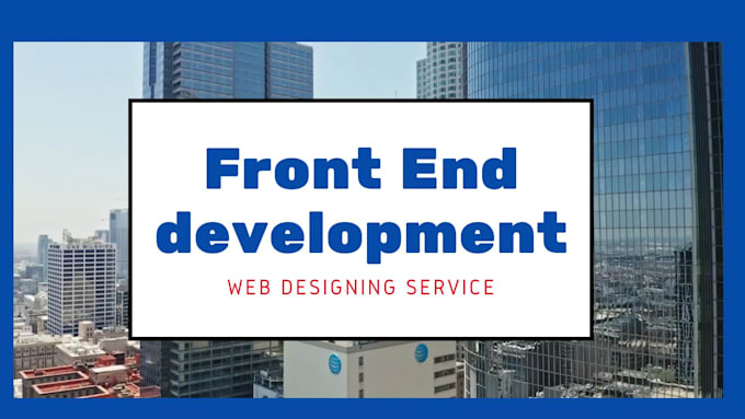 Be your react front end developer and front end designer for website by ...