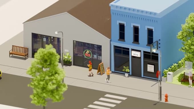 Create engaging custom 3d isometric animated explainer video by Drawndreams2023 | Fiverr