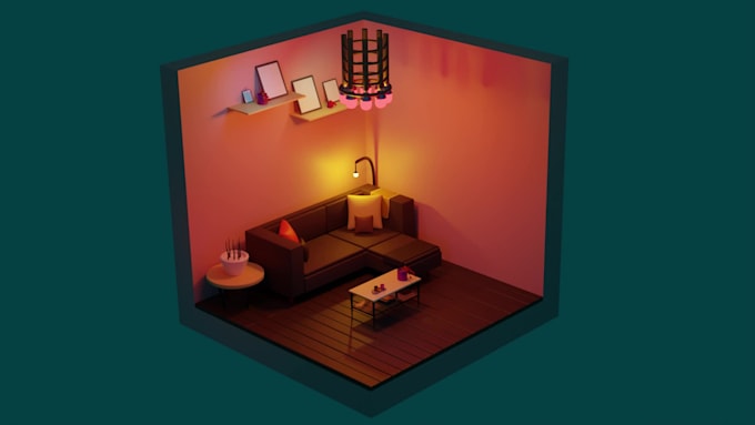Create 3d environment or prop for game in cinema 4d by Huzaifa324 | Fiverr