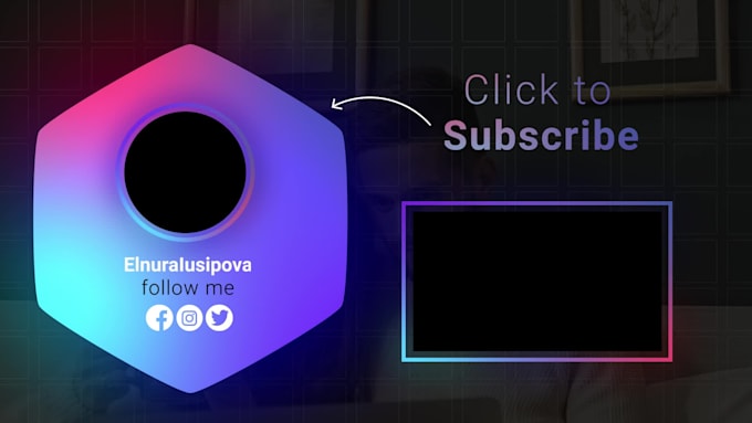 Design animated outro video, ending screen for youtube by Elnuracreator ...